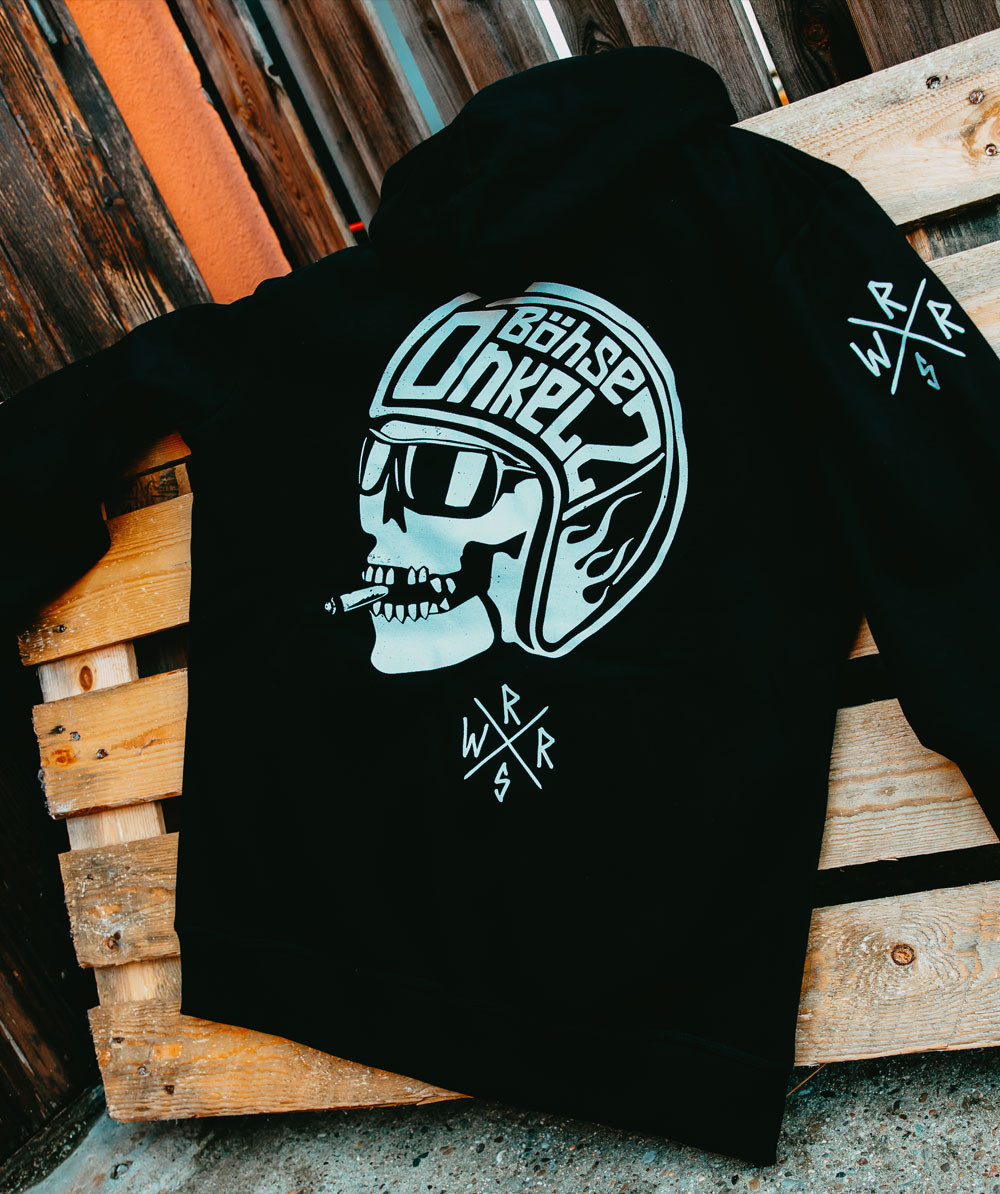 Skull Helmet Zipper