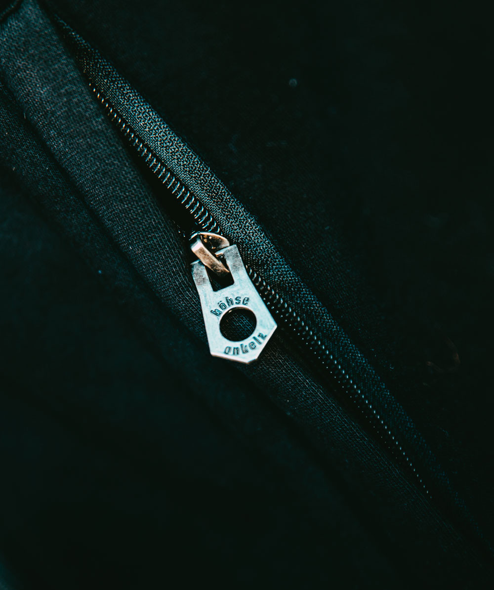 Skull Helmet Zipper